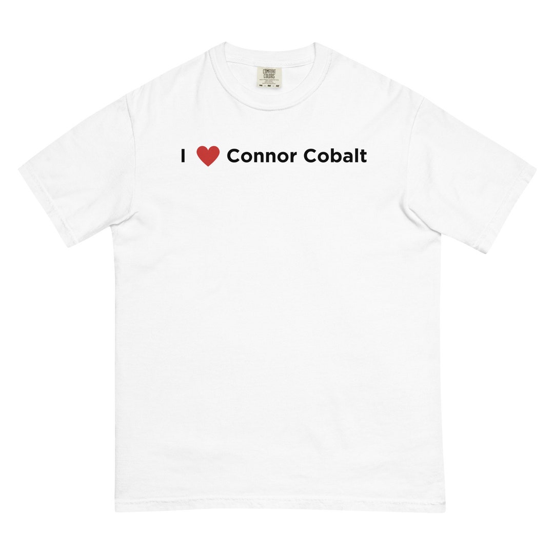 Amo a Connor Cobalto - Etsy España