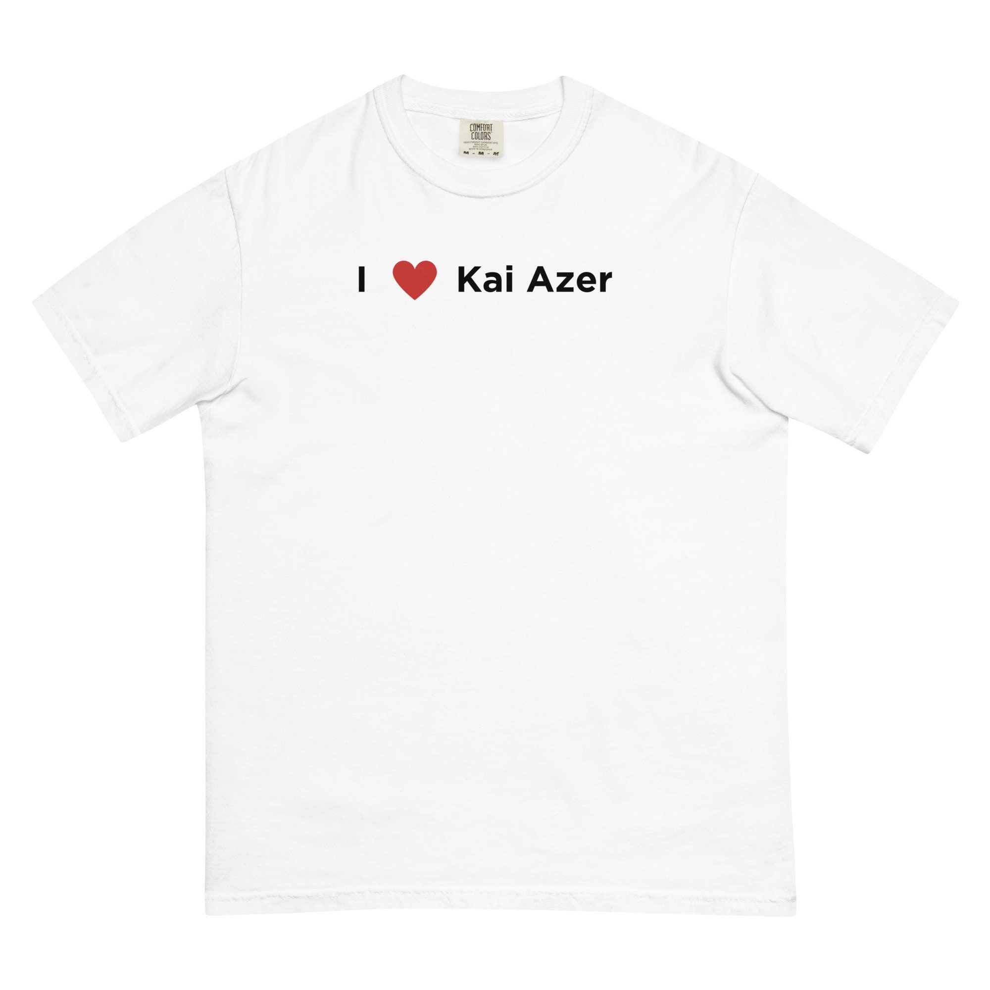 I Love Kai Azer Tee - Etsy