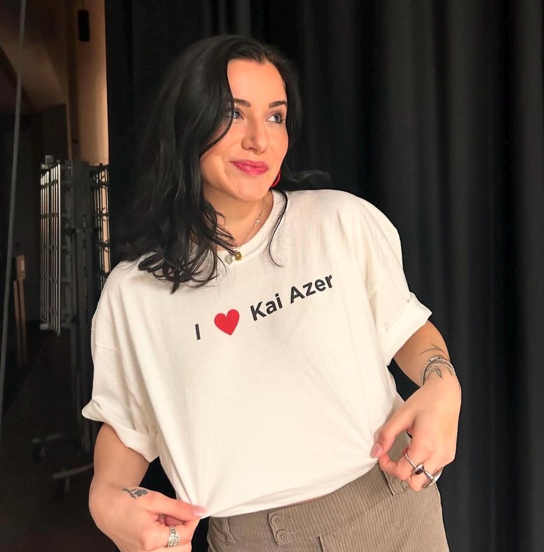 I Love Kai Azer Tee - Etsy