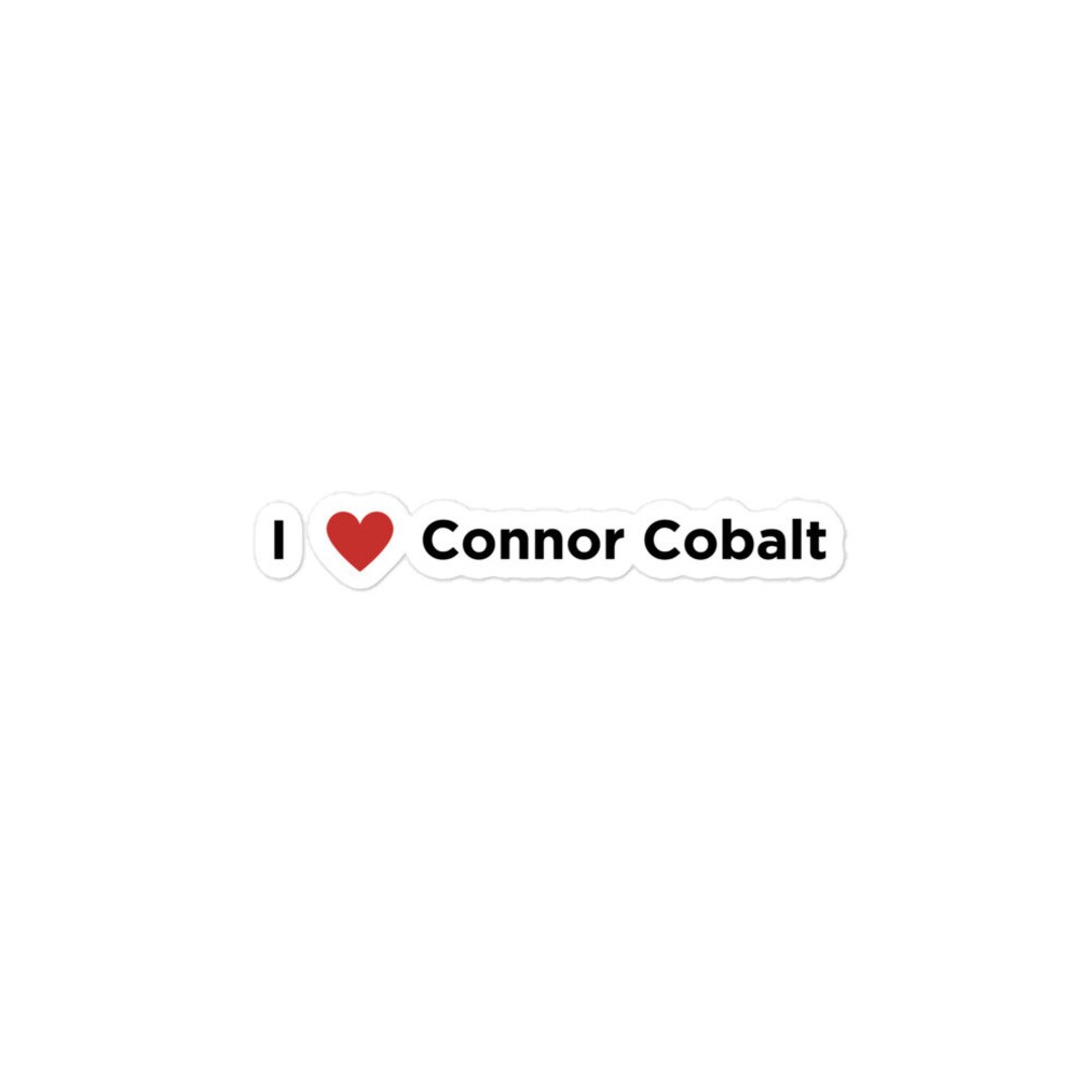 I Love Connor Cobalt - Etsy