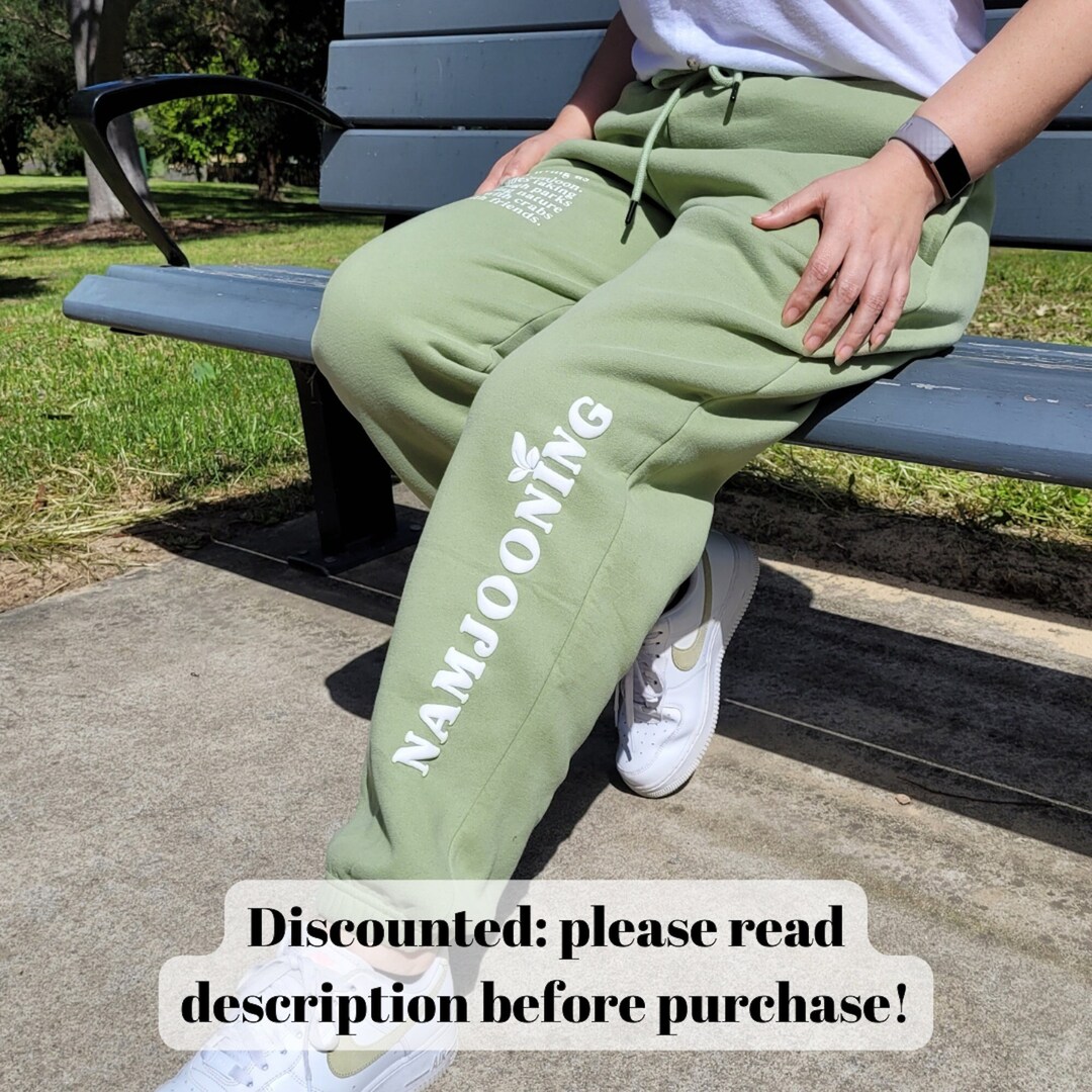 Namjooning Sweatpants Discounted - Etsy