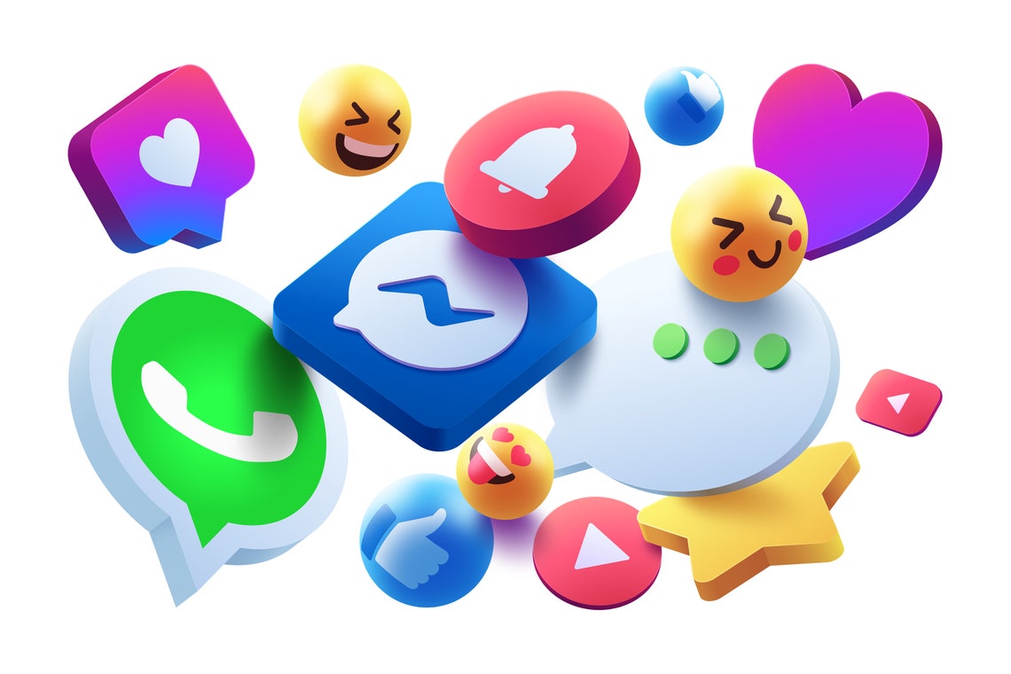 Social Media Icons, Social Media Symbols Printable SVG File Vectors ...