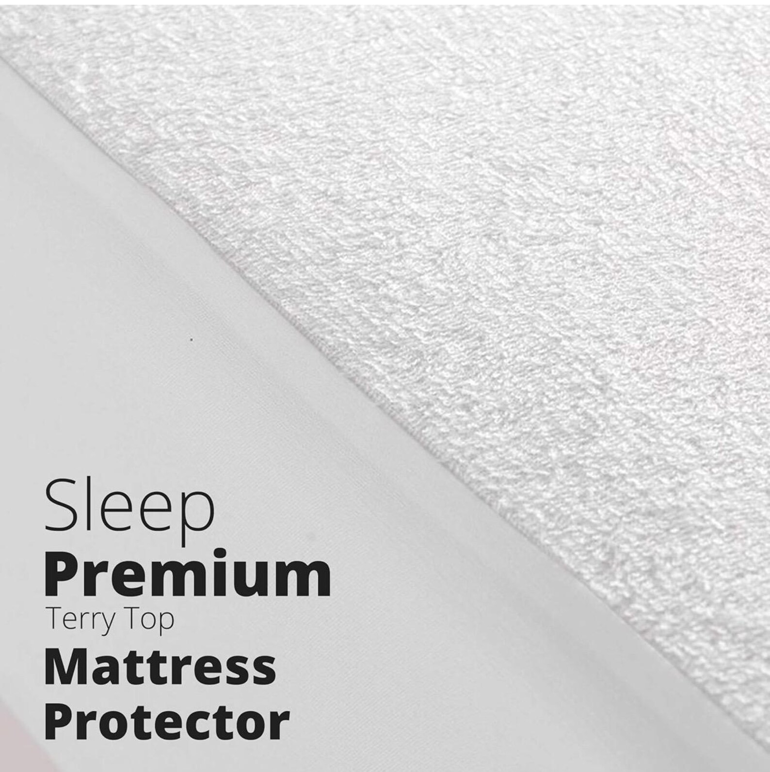 Waterproof Mattress Protector Single Terry Towel Mattress Topper Single ...
