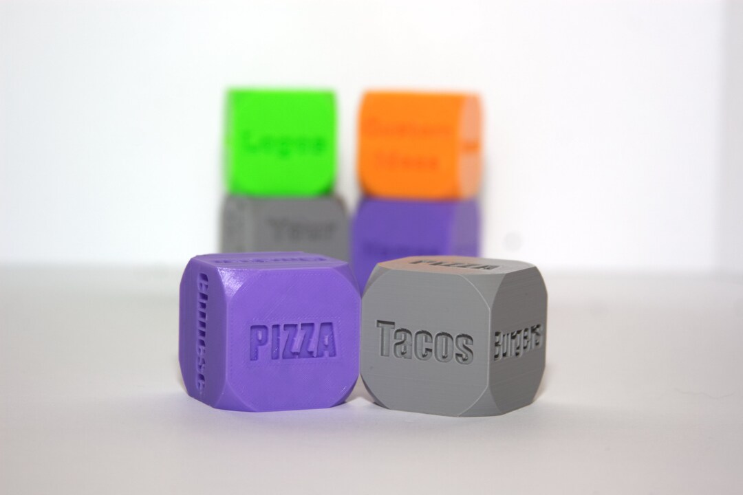 Restaurant Decision Dice: Takeout Food Game, Novelty Gag Gift - Etsy
