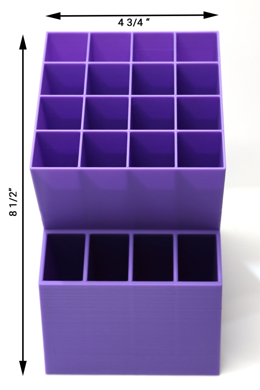 Lampworking Glass Rod Holder 4x4 Cubbies 30x30mm Each Etsy