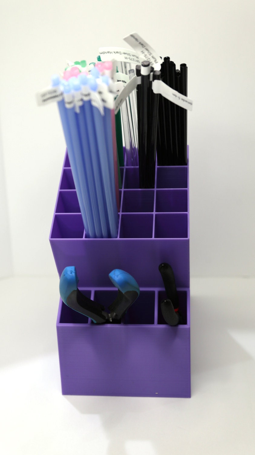 Lampworking Glass Rod Holder - 4x4 Cubbies (30x30mm Each) - Etsy