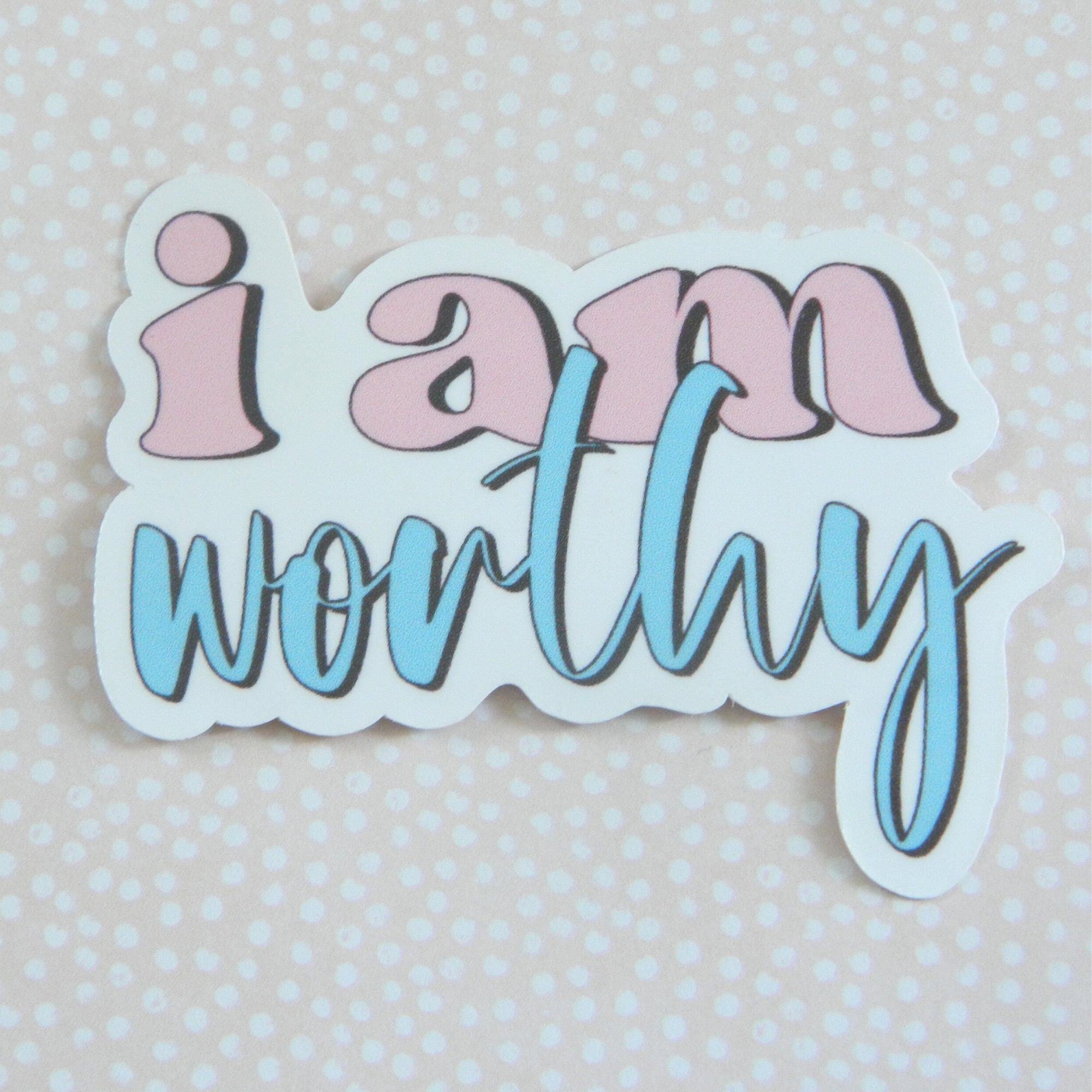 Positive Affirmation Stickers Mental Health Self-love - Etsy