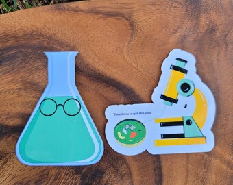 Med Lab Stickers - Etsy