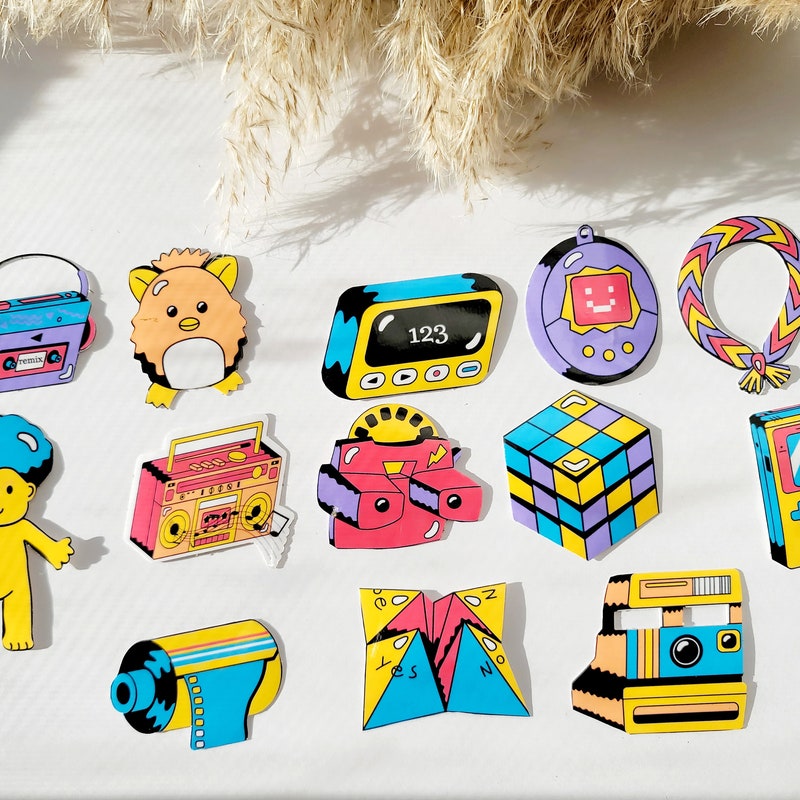 80s Stickers - Etsy