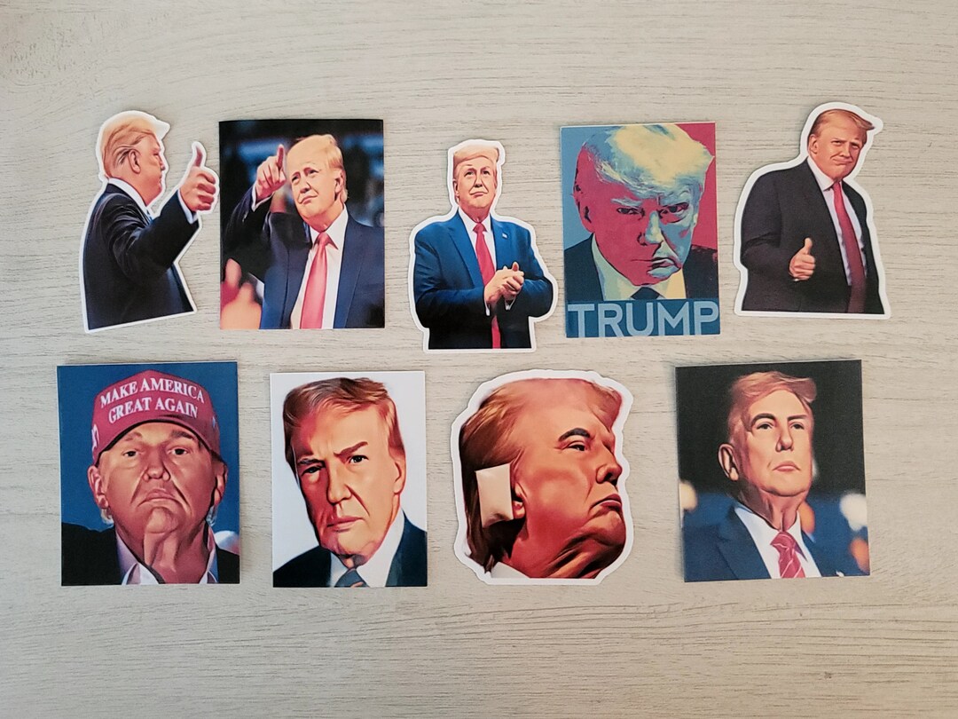 Donald Trump, Trump, President Trump, Vote for Trump, Trump Stickers - Etsy