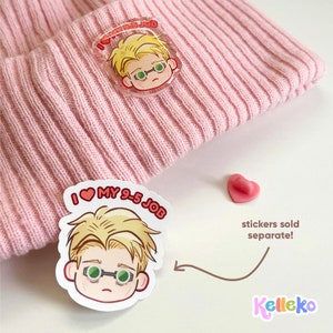 Nanami Work Acrylic Epoxy Pin, Corporate Life - JJK, Anime Sorcerer ...