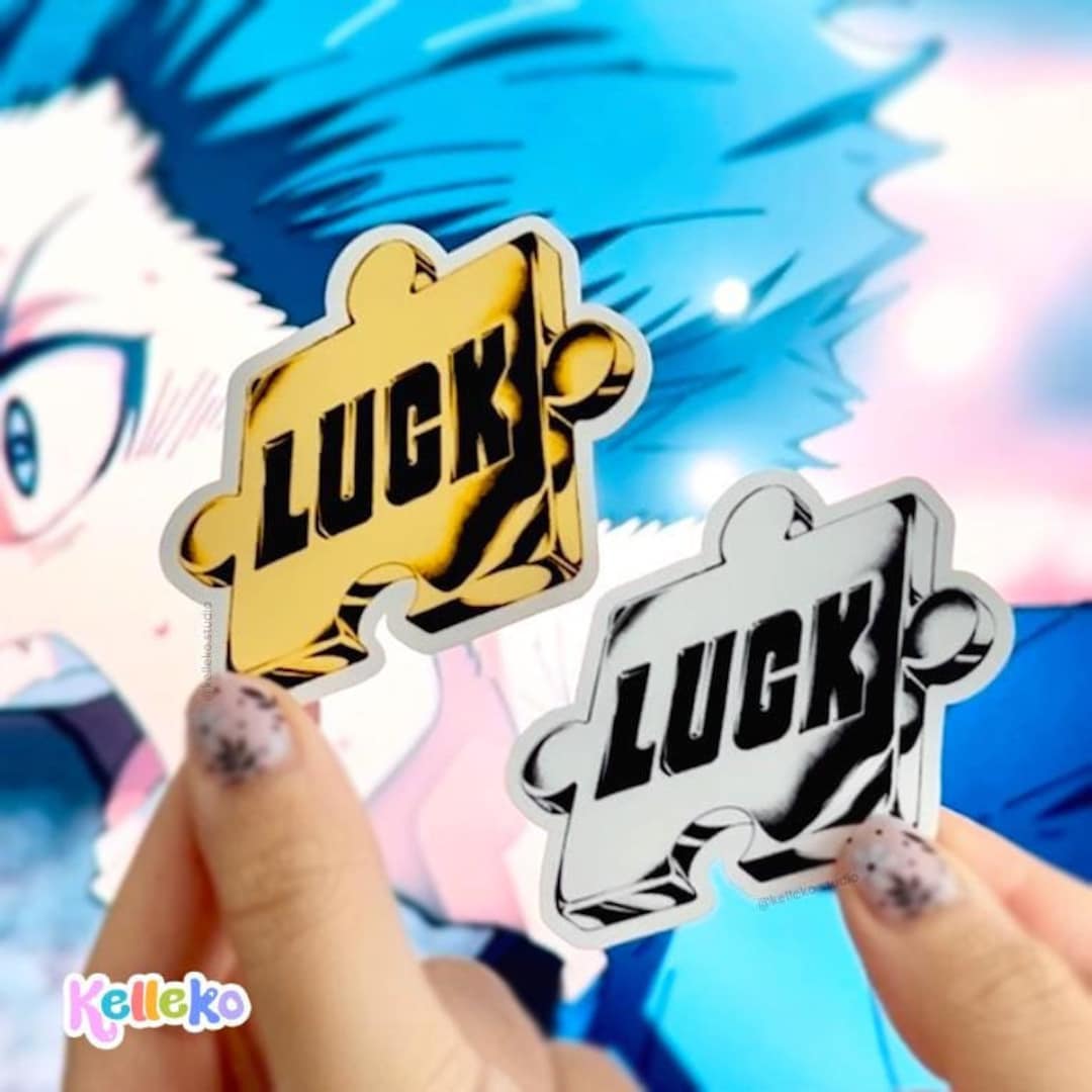 Blue Lock Stickers Luck Puzzle Piece - Manga Sticker, Isagi Yoichi, Neo ...