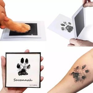 Paw Print Ink Pad / Baby Foot Ink Pad/ Hand Ink Pad | Etsy