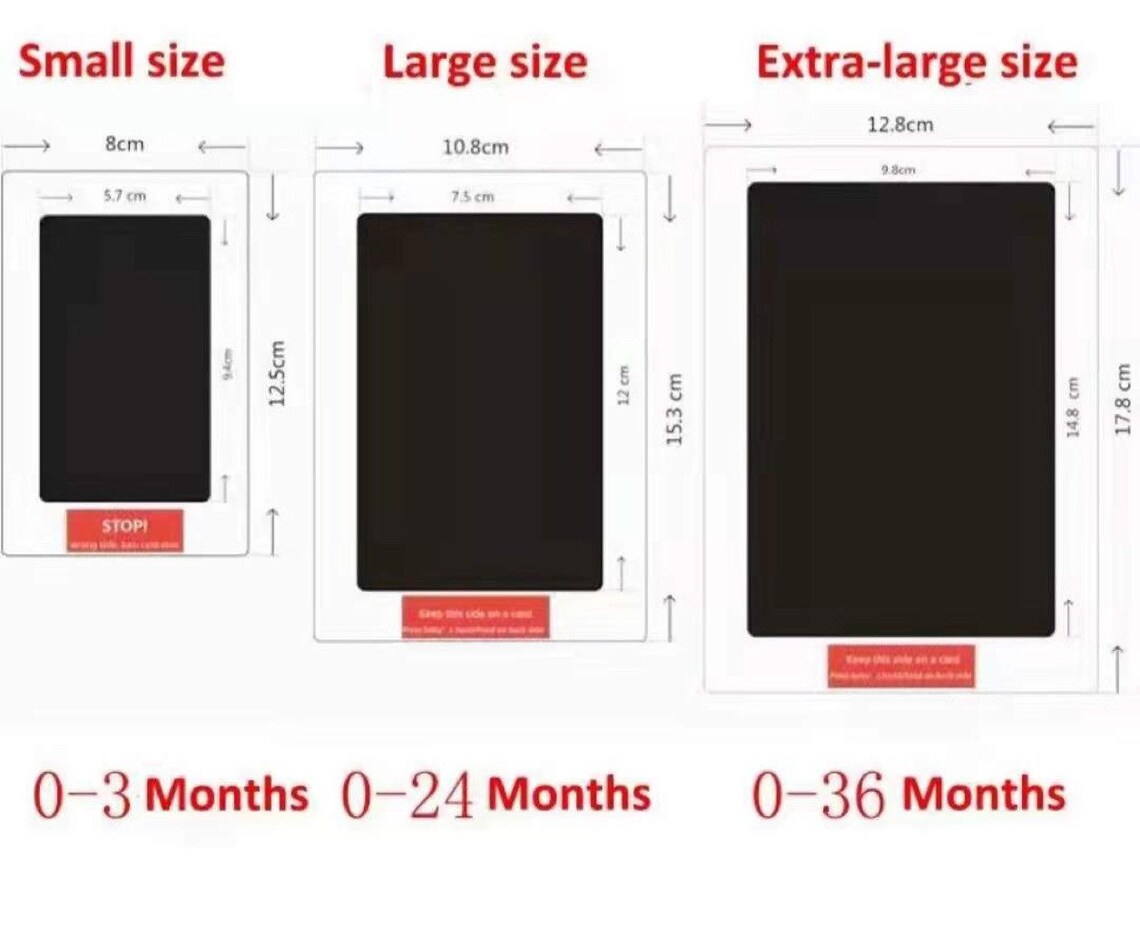 Paw Print Ink Pad / Baby Foot Ink Pad/ Hand Ink Pad - Etsy