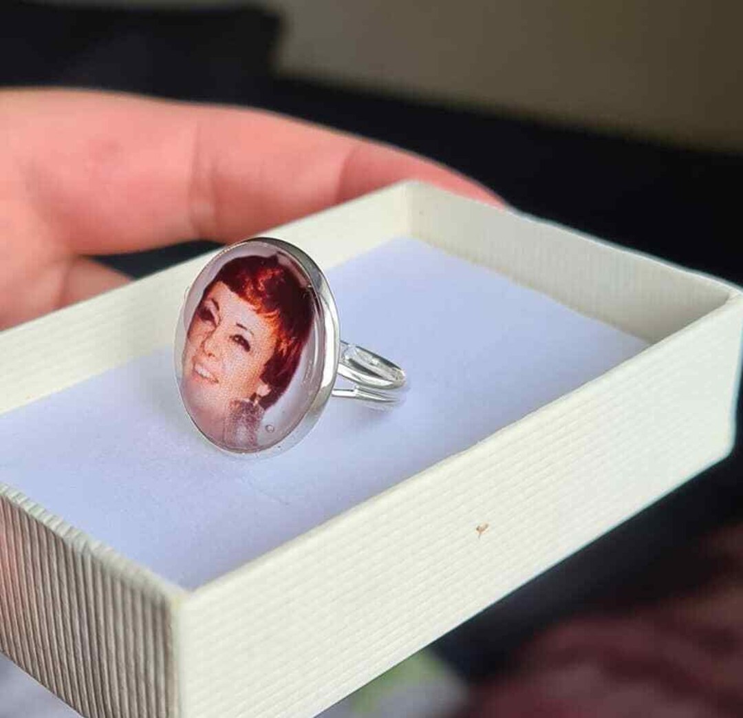 Custom Personalized Printed Photo Stainless Steel Ring – Unique ...