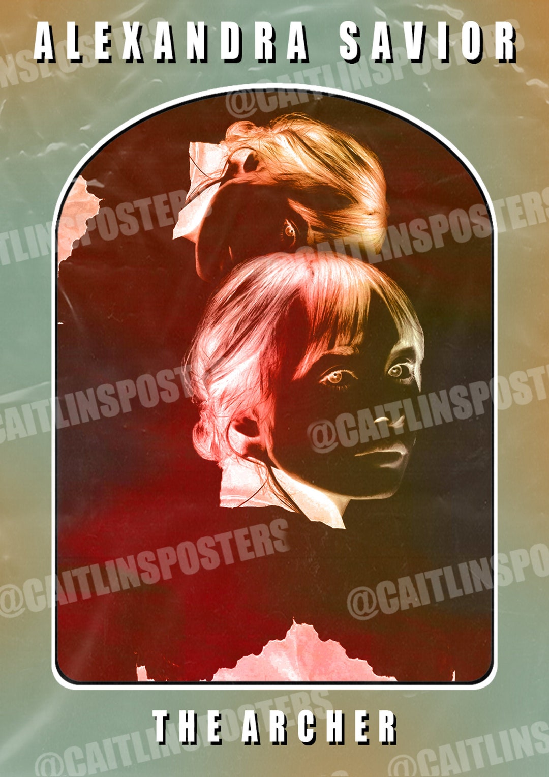 Alexandra Savior - the Archer Inspired Poster - Etsy