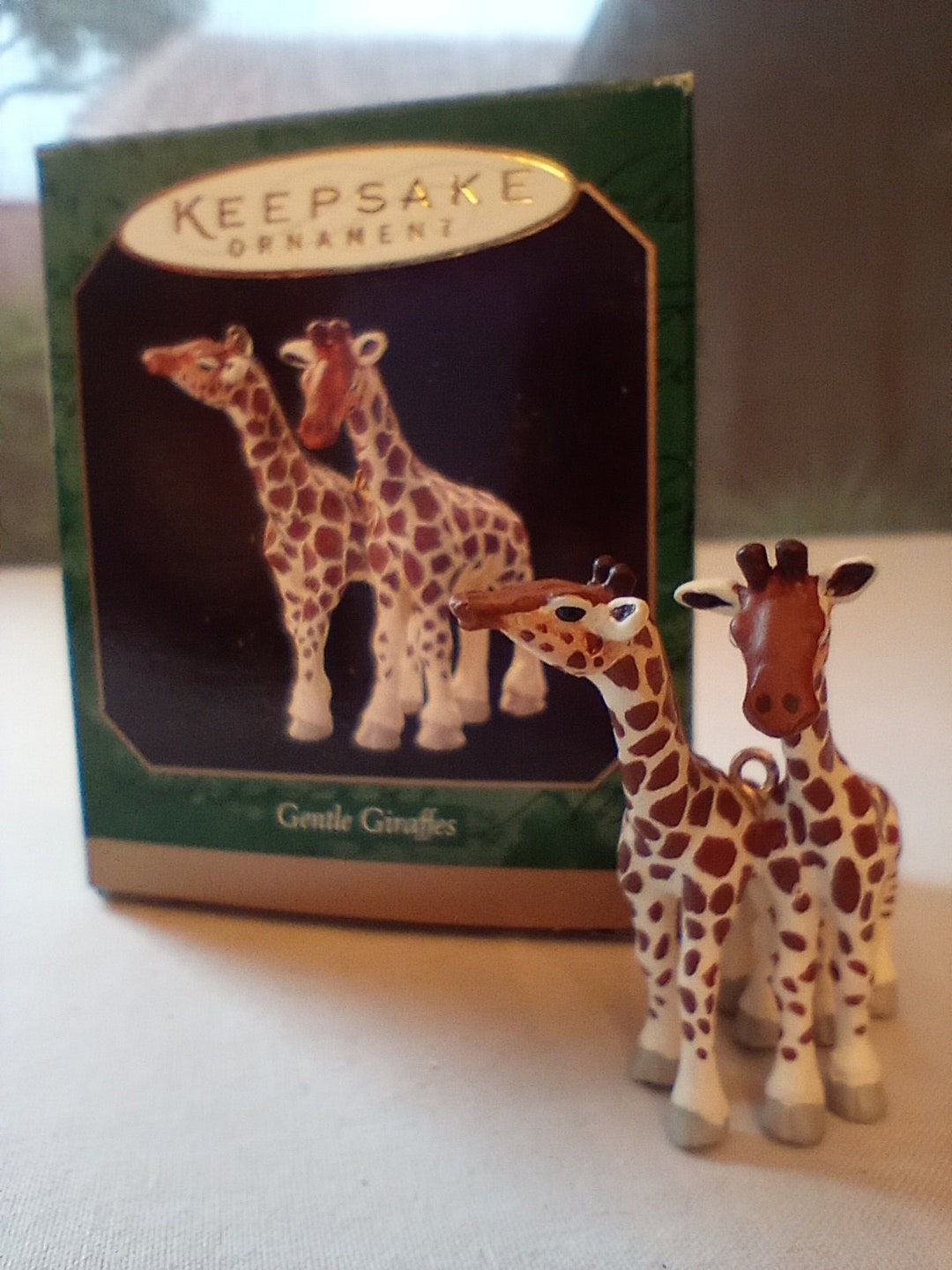 Gentle Giraffes of Noah's Ark by Hallmark Miniatures - Etsy