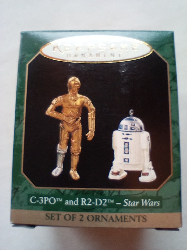 Star Wars CP3O and R2-D2 Miniature Keepsakes by Hallmark - Etsy