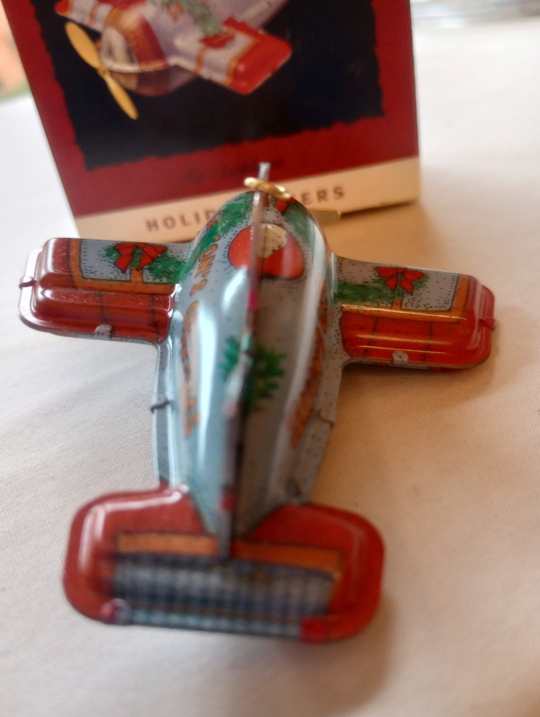 Tin Airplane by Hallmark - Etsy