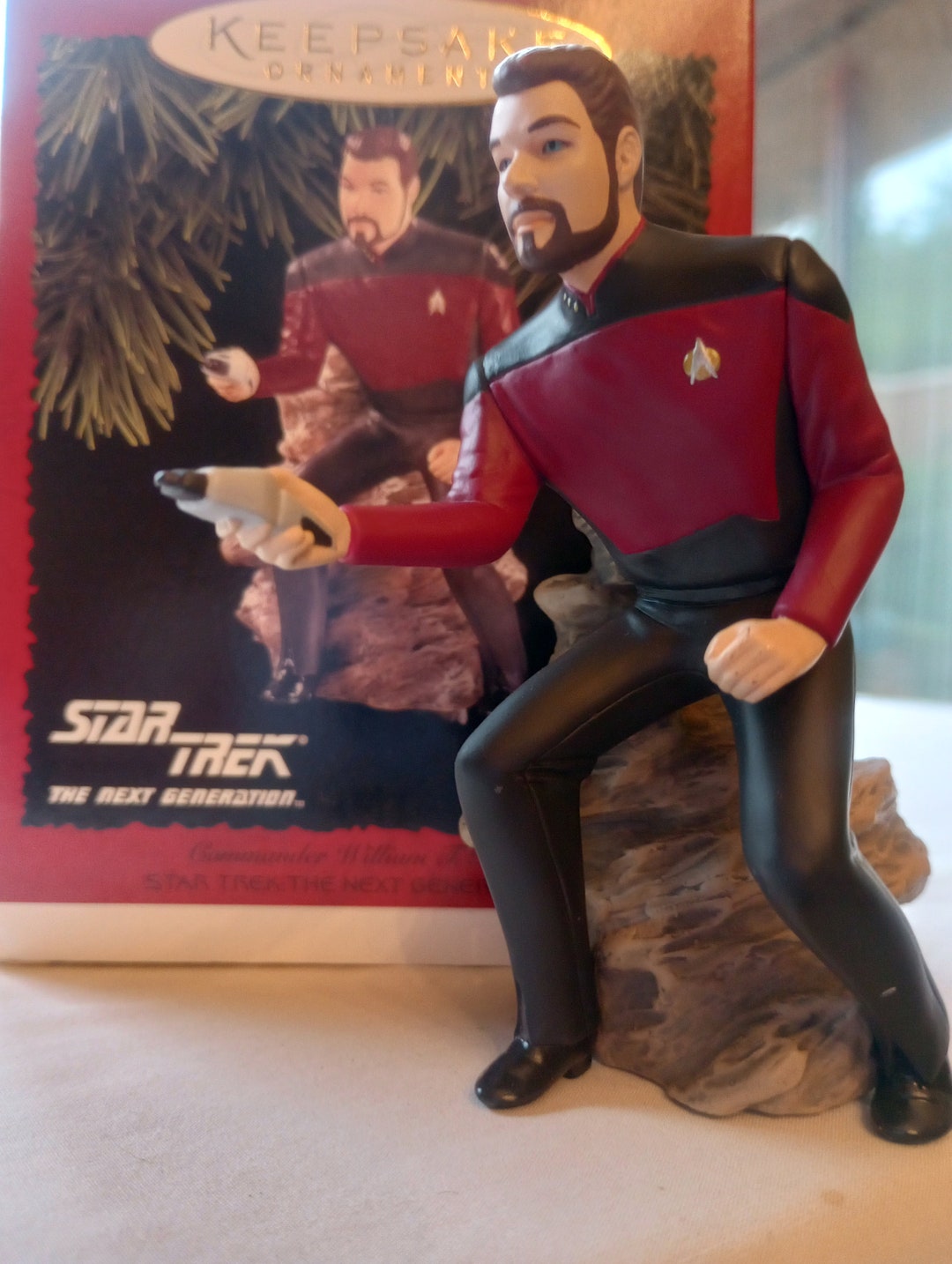 Star Trek Commander William T. Riker Vintage Hallmark - Etsy