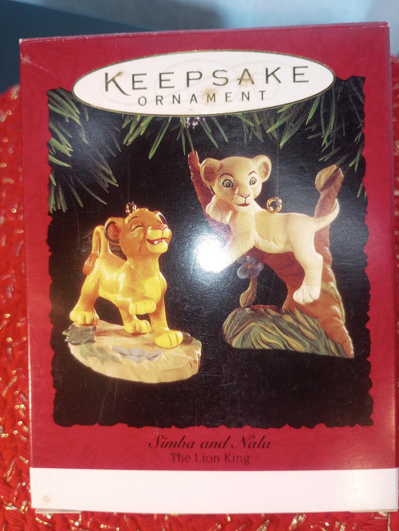 Simba and Nala - the Lion King - Etsy