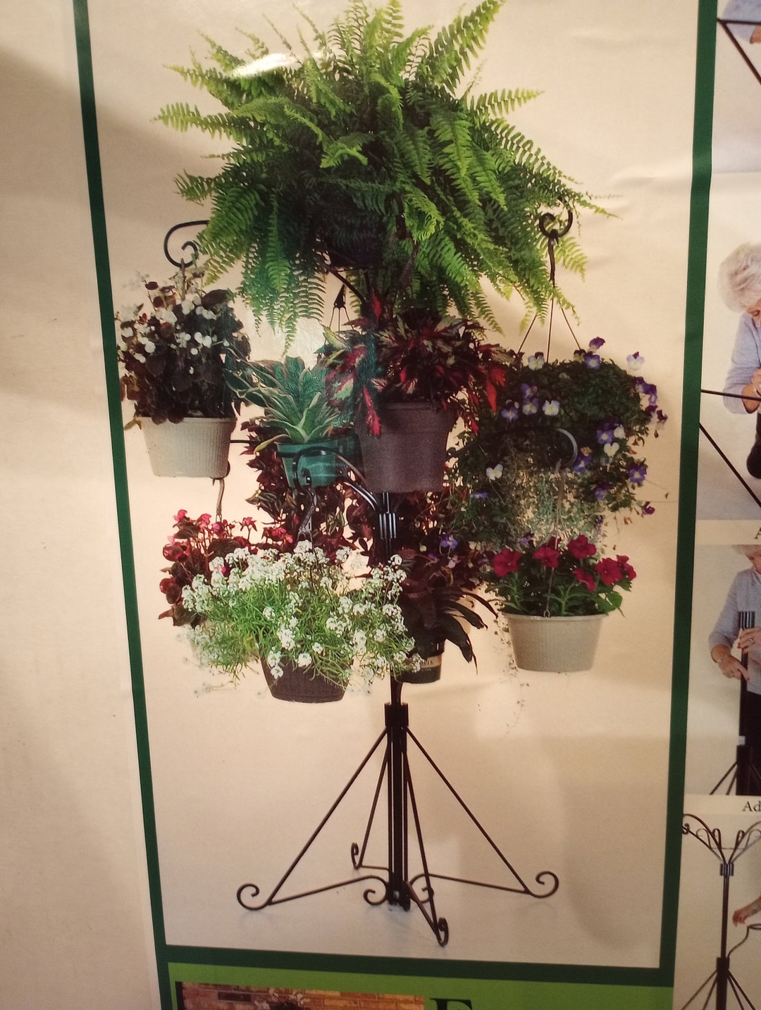 Adjustable Plant Tree Stand, Indoor Outdoor Aluminum Planter Holder - Etsy