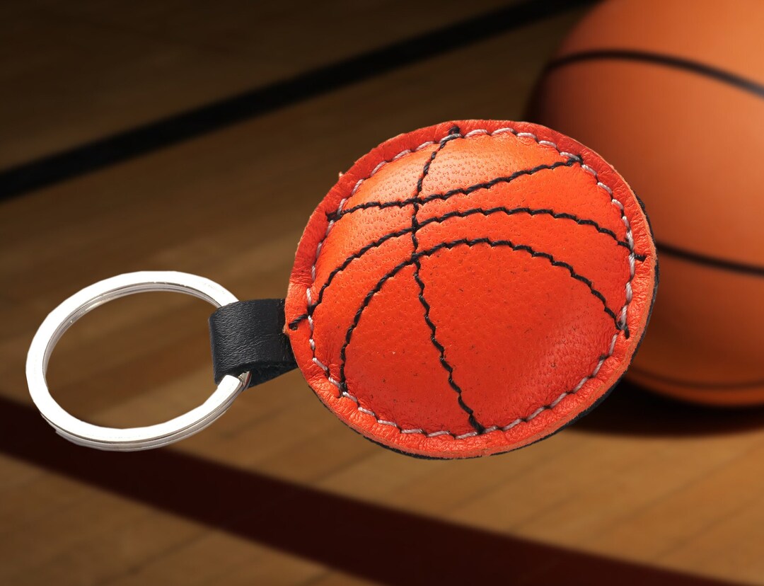 Leder Schlüsselanhänger Basketball schönes Geschenk für Lieblingsmensch ...
