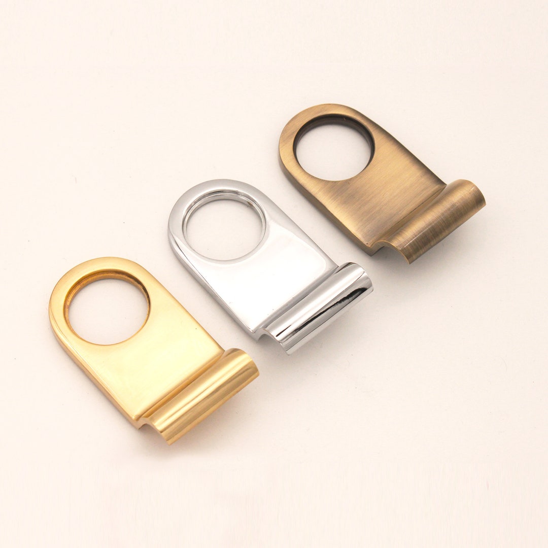 Victorian Brass Cylinder Pull Handles Front Doors Rim Lock Fits Yale ...