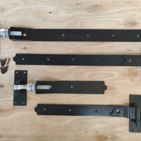 Black Heavy Duty Door Hinge - Etsy UK