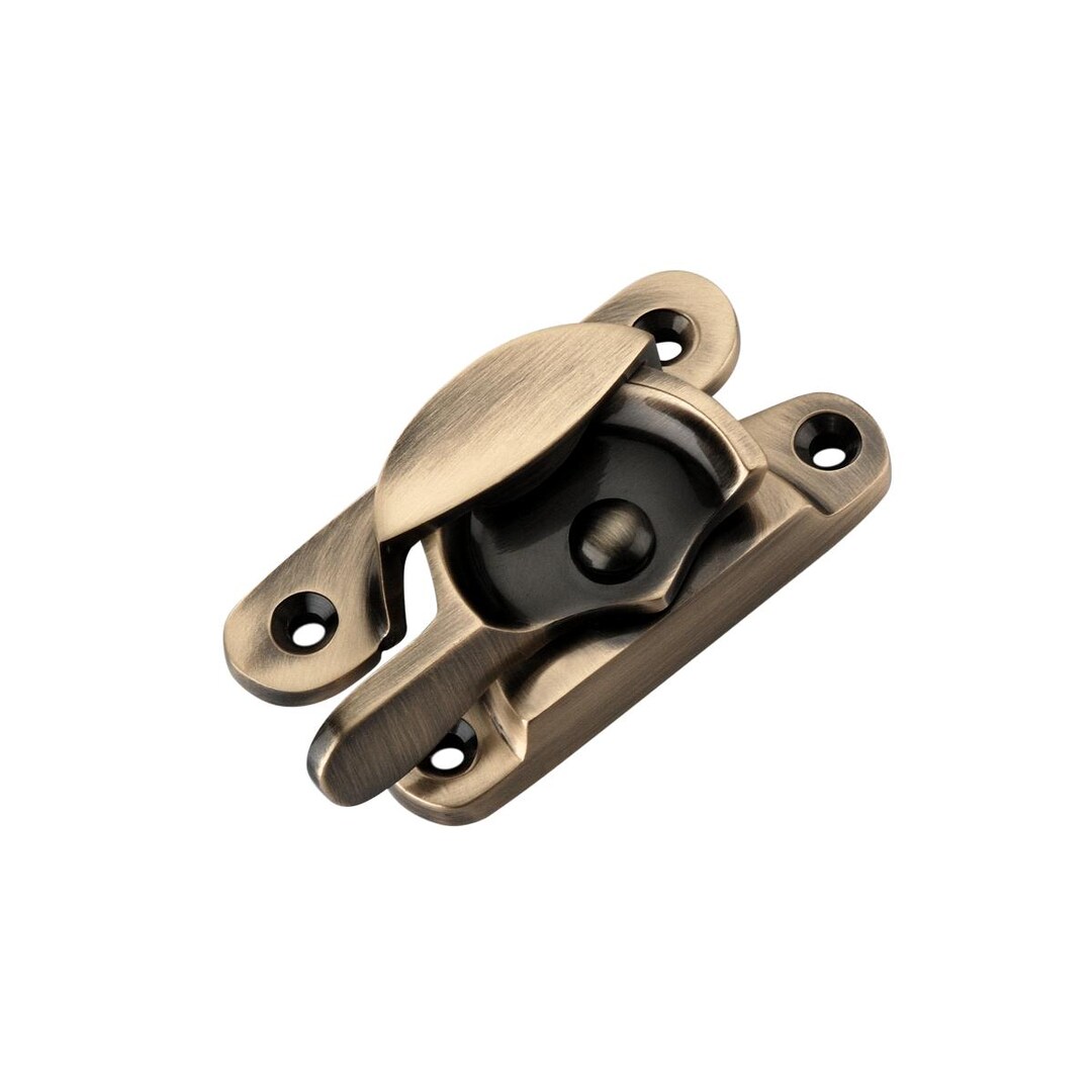 Victorian Style Solid Brass Fitch Fastener Sliding Sash Window Thumb ...
