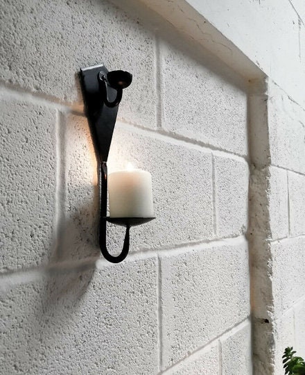 Antique Wall Mount Candle Holder - Etsy