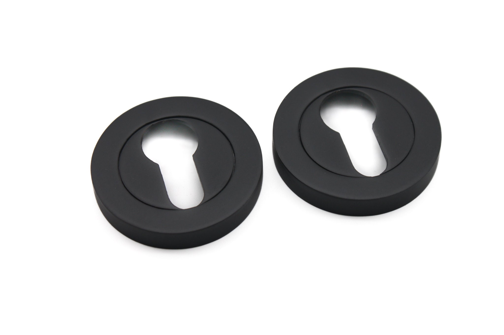 Euro Profile Concealed Key Hole Cover Escutcheon Pair Cylinder - Etsy