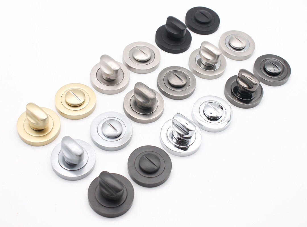 Modern Internal Bathroom Thumb Turn & Release WC Privacy Toilet Door ...