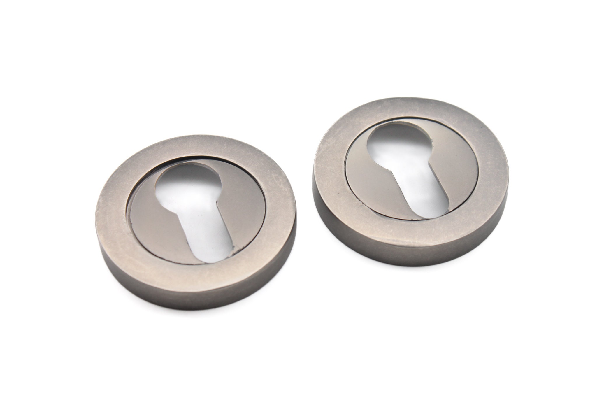 Euro Profile Concealed Key Hole Cover Escutcheon Pair Cylinder - Etsy