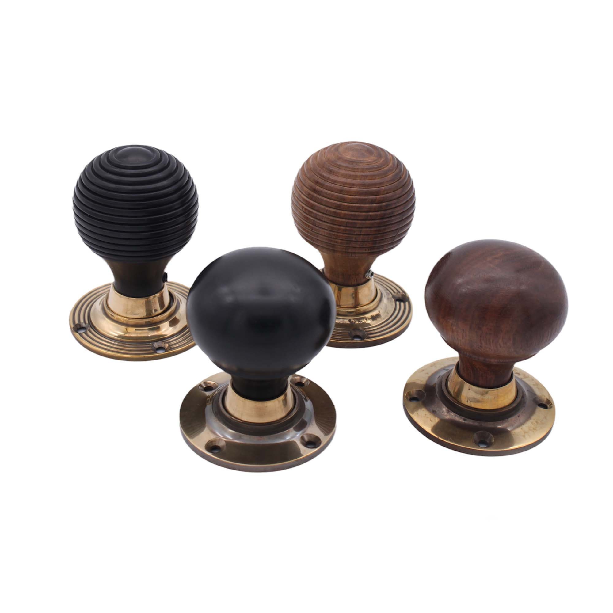 Wooden door knob store