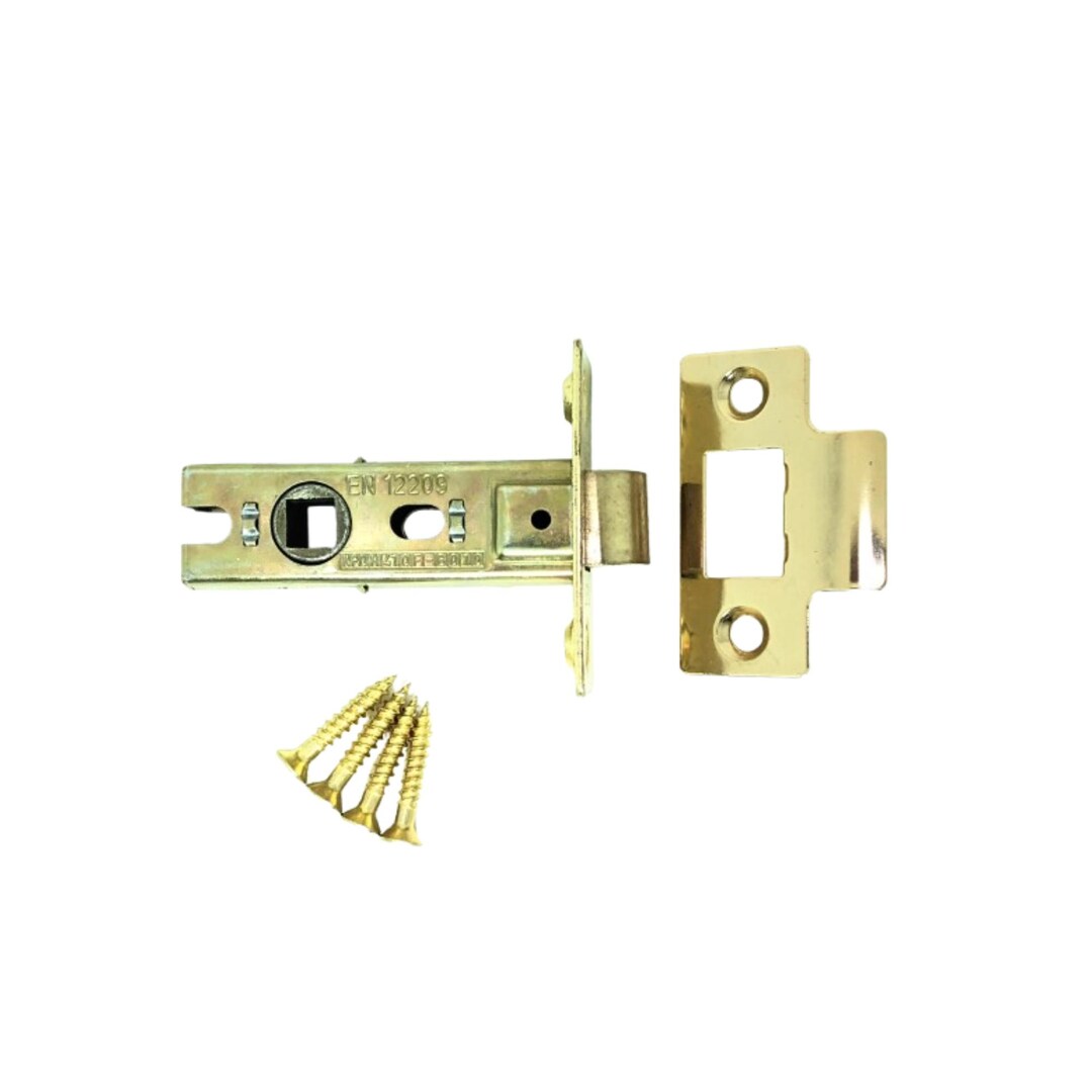 2.5 Inch Electro Brass Mortice Bolt Through Tubular Latch Security CE ...