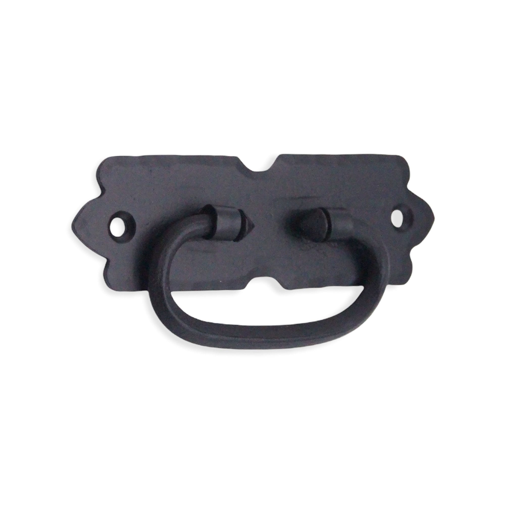 Hand Forged Cabinet Drawer Ring Pull Handles Dresser - Etsy