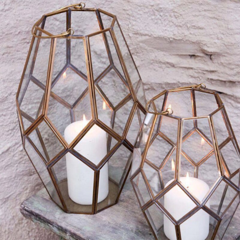 Geometric Lanterns - Etsy