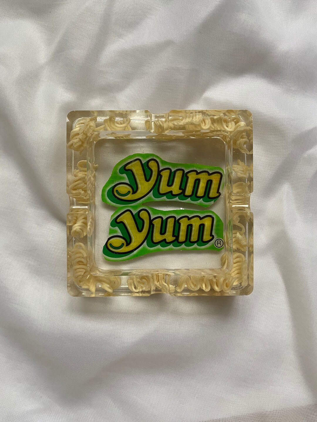 Epoxy Resin Ashtray | Handmade Resin Ashtray | Noodles Jewelry Box - Etsy