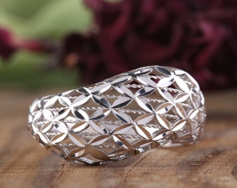 Open Work Dome Ring - Etsy