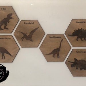 Dinosaur Wall Art | Fossil Art | Dinosaur Plaque | Children's Room ...
