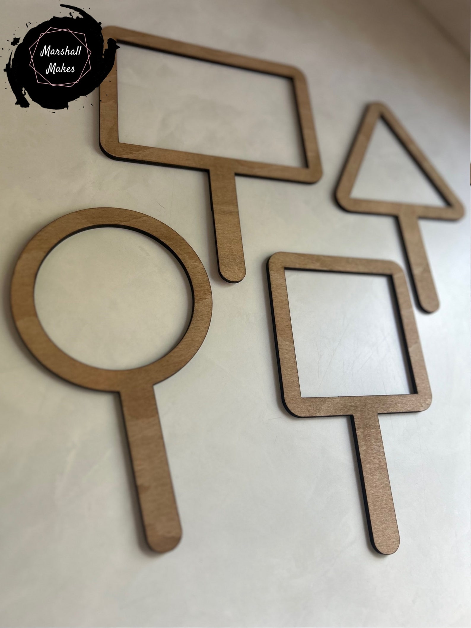Shape Finder Viewers, Natural Early Years Resource, EYFS Natural Shapes ...