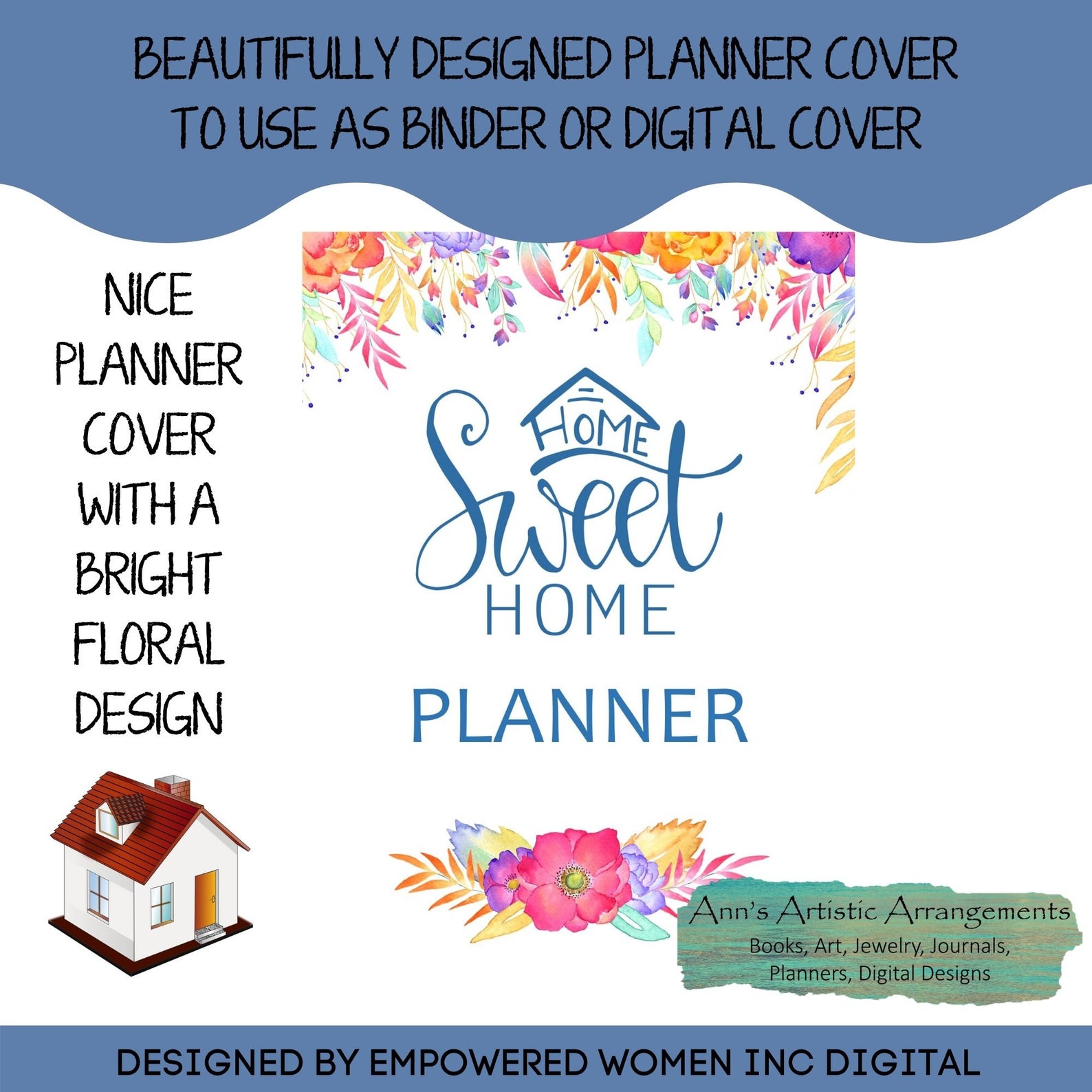 Home Sweet Home Planner, Home Organization Planner, Home Planner ...