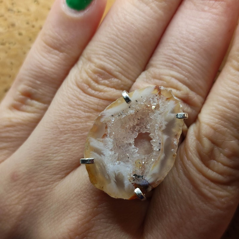 Large Stone Ring - Etsy