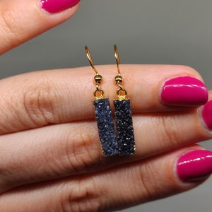 Etsy druzy earrings store