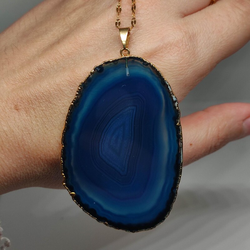 Big Pendant Necklace - Etsy