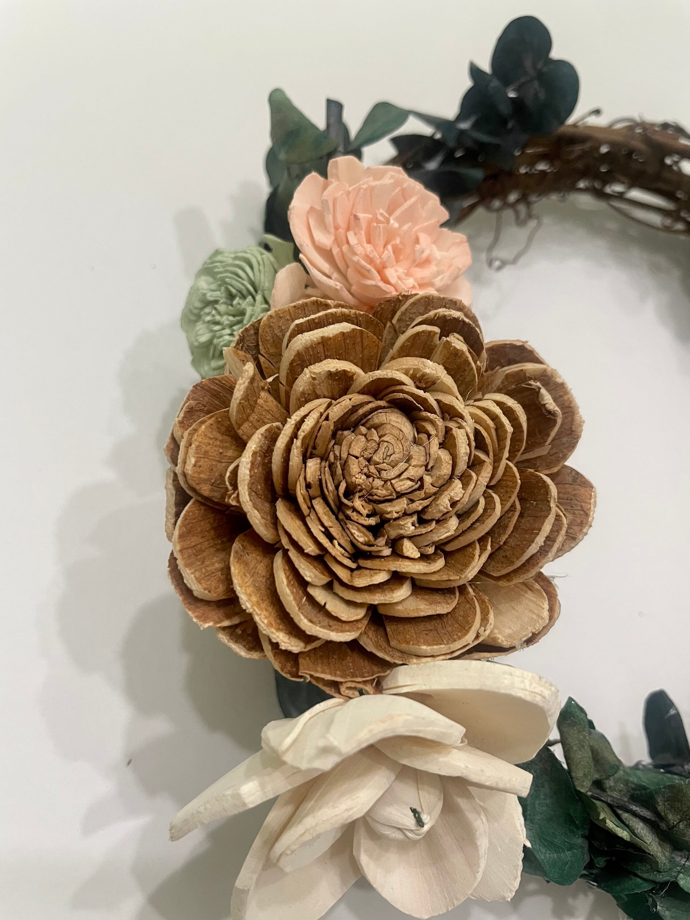 Home Décor Wreaths indoor wreath 6 or 10 inch wreath Mini dried ...