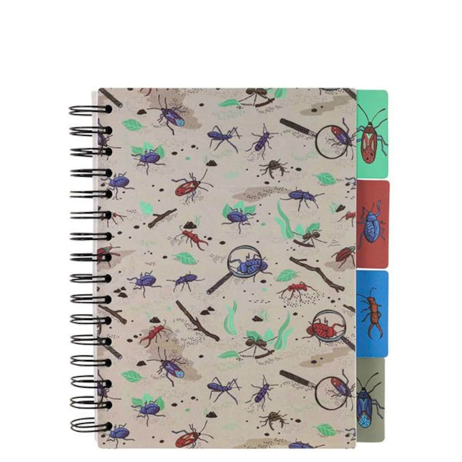 Paperchase A5 Subject Bugs Ruled Notebook / Planner / Journal ...