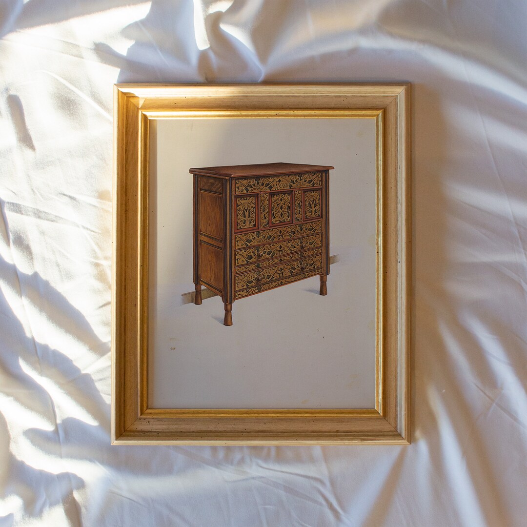 Hadley Chest 206 Vintage Framed Wall Art Paintings Antique Art Prints ...