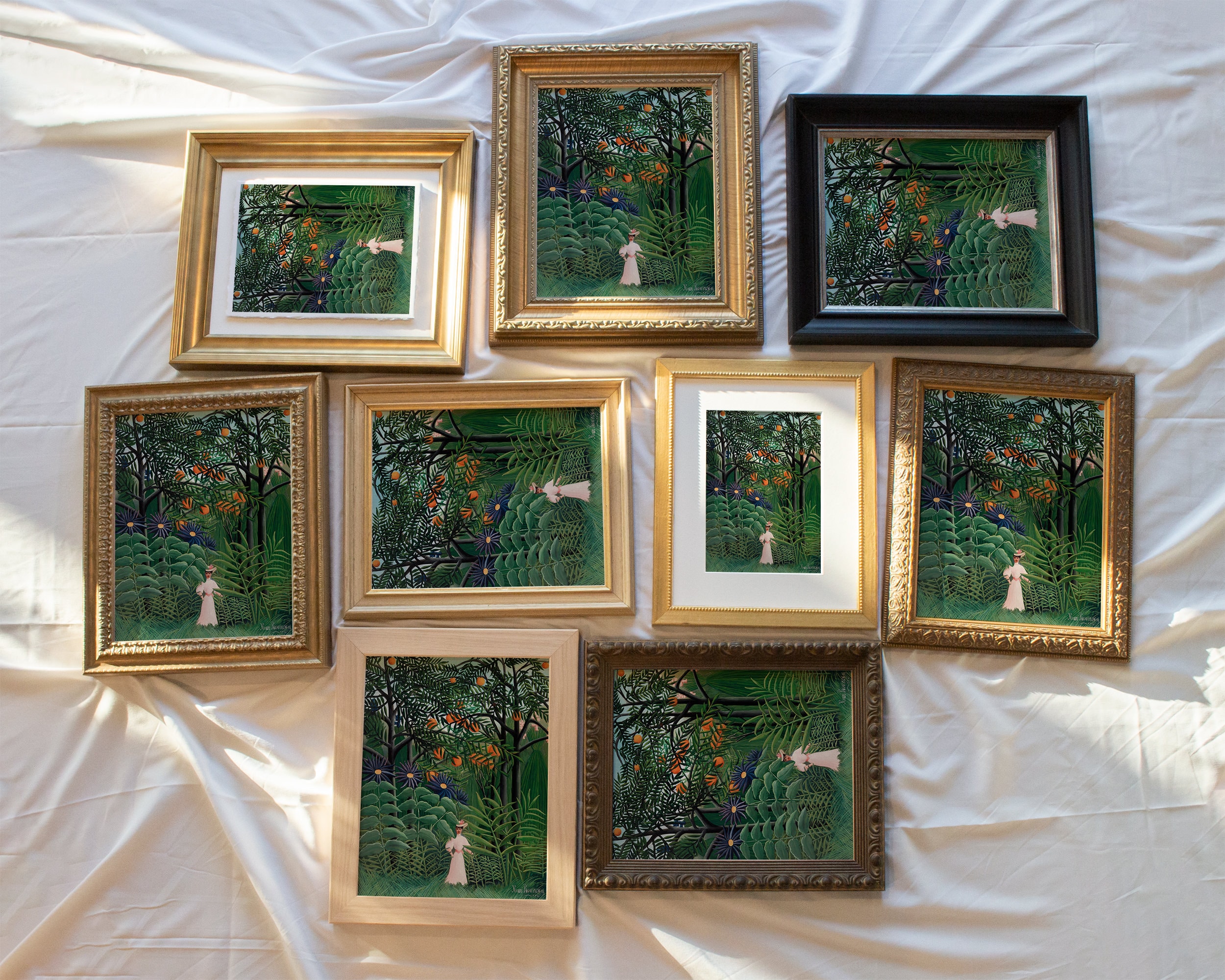 Framed Fine Art Print Vintage Poster Painting Wall Art | Etsy